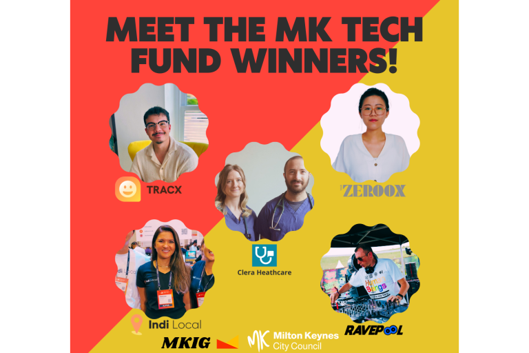 Five start-ups selected for new MK Tech Fund | Milton Keynes City Council